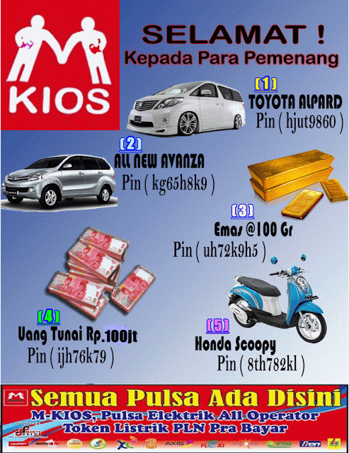 HADIAH PT MKIOS