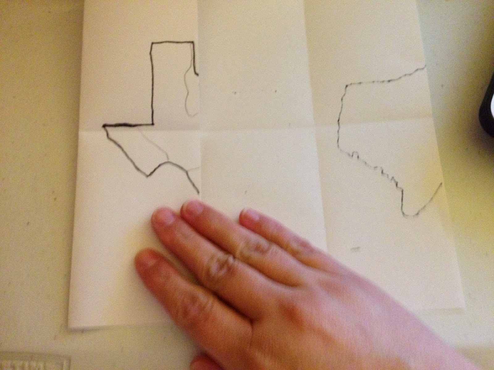 Mrs. Braun's Classes: Texas 4-Region Foldable