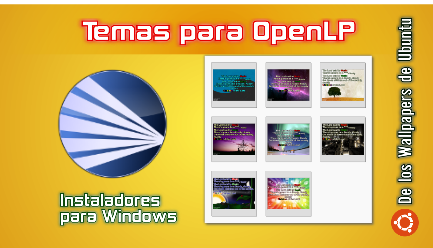 Temas (fondos) para OpenLP para Windows XP, 7, 10 ~ Proyecto Facilitar ...
