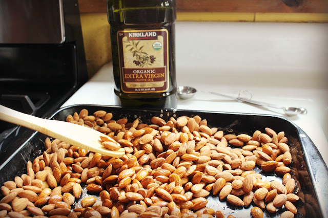 Marblemount Homestead: How to make roasted, salted almonds - way ...