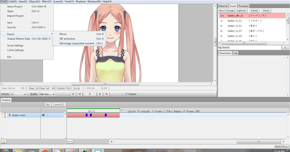 Squall Systems: Using Ren'Py's Movie Sprites Ft. Live2D, Part 1 and Part 2