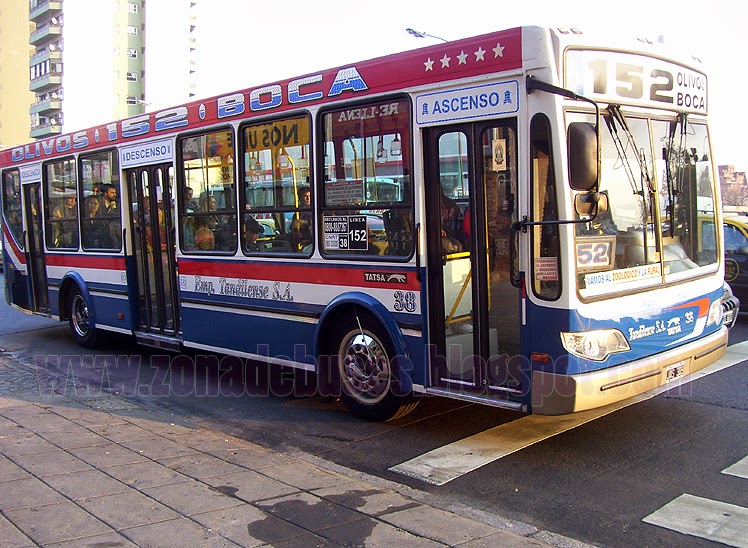 Colectibus - Zona de Buses: LINEA 152