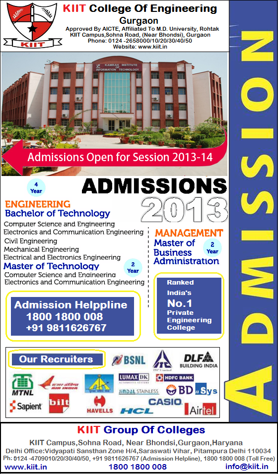 KIIT Gurgaon - Kamrah Institute of Information Technology: KIIT ...