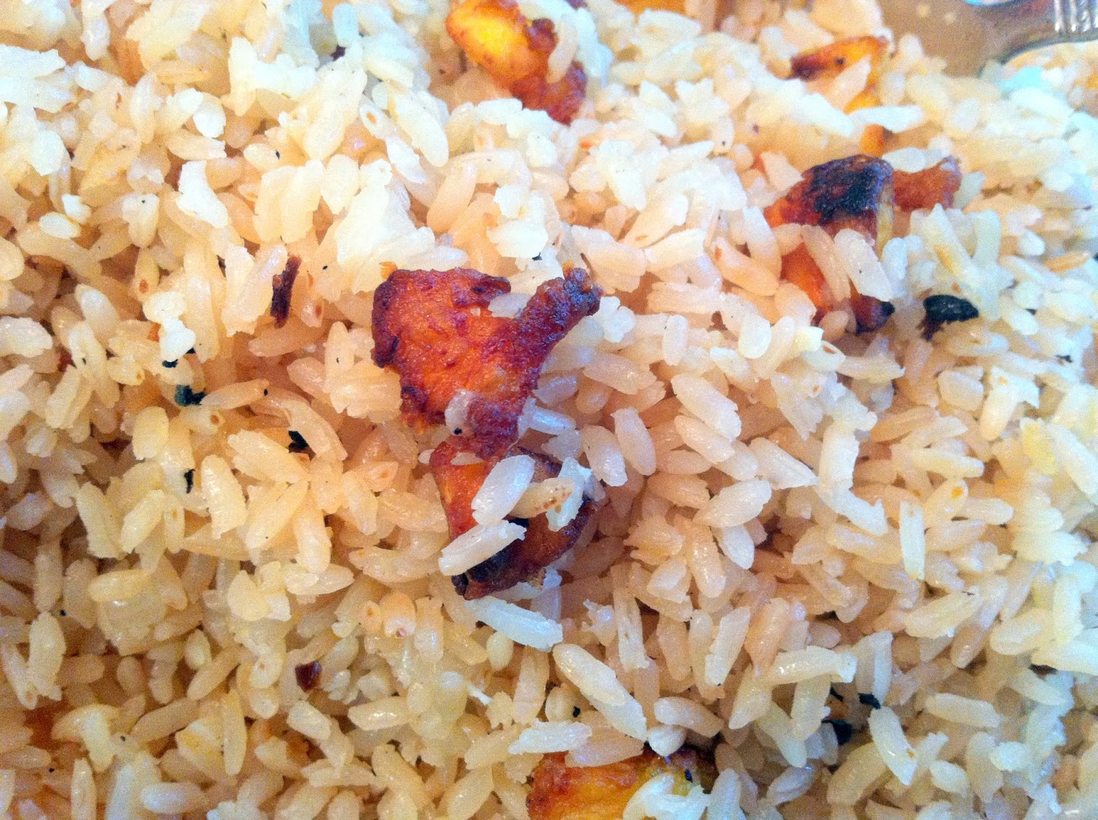 Mexican White Rice with Plantains
