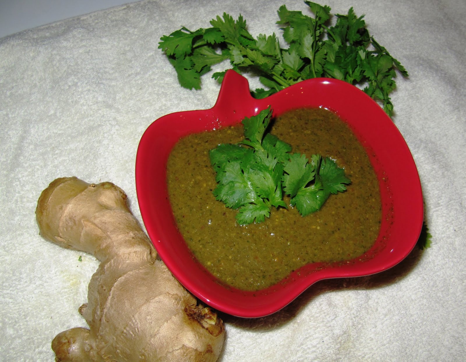 Indian Khana, Made Easy: Ginger & Coriander Relish