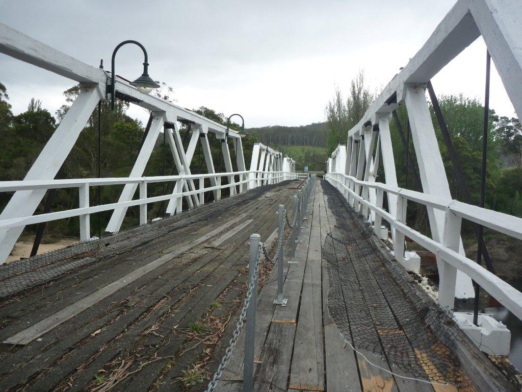 Just Keep on travelling: Historic Genoa bridge, Vic