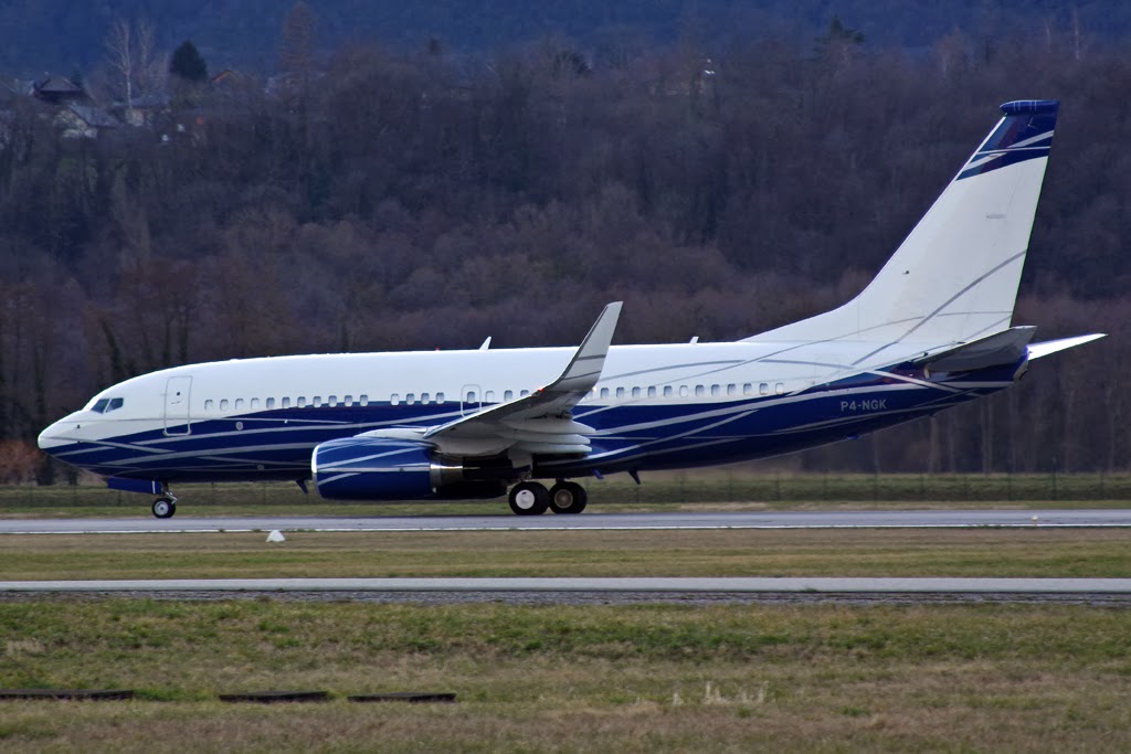 CMF Spotters : Boeing 737-7HZ BBJ Aircraft BBJ 37583 AVV P4-NGK CMF 23 ...