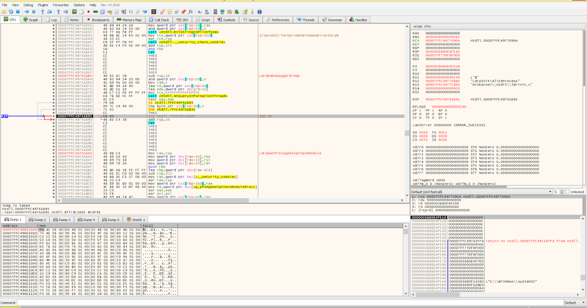 An open-source x64/x32 debugger - The Secure Planet