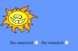 Sunny - The Sunniest - Superlative Adjectives - English in Vancouver