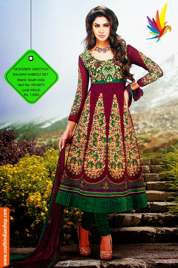 South India Shopping Mall: A trendy and exclusive salwar suit, to bring ...