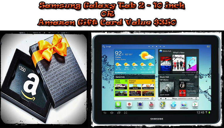 Work Money Fun: Win A Samsung Galaxy Tab 2 or Amazon Gift Card