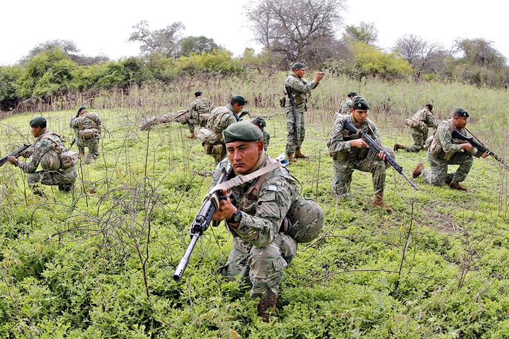 Defensa y Armas: Defensa: militares en acción, la nueva piedra de la ...