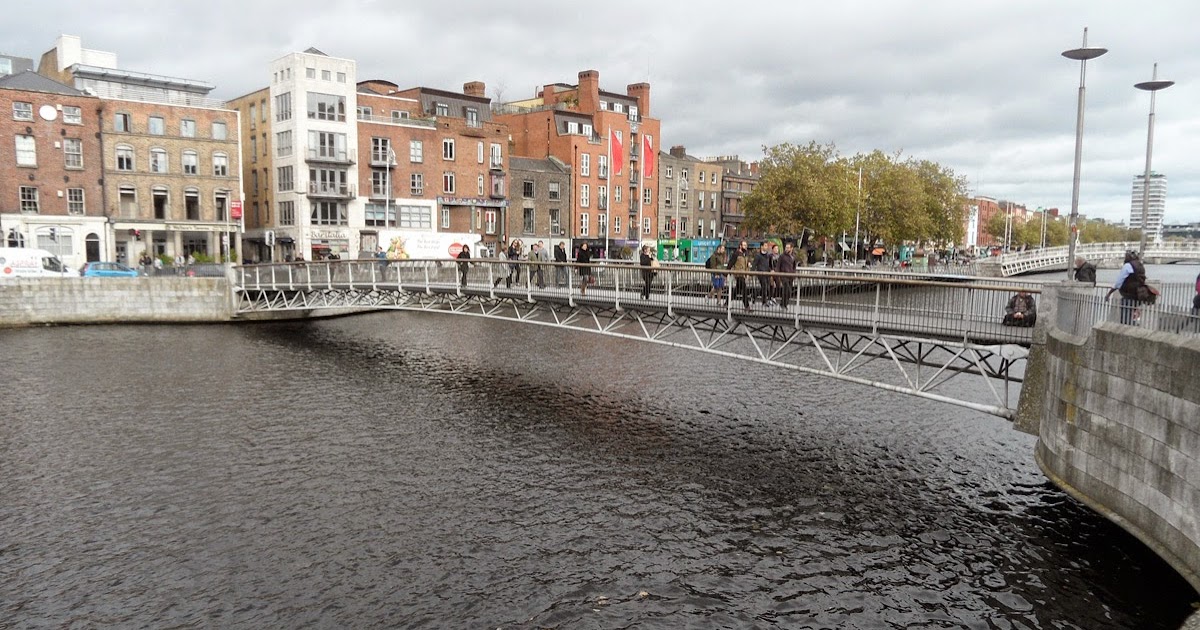 The Happy Pontist: Irish Bridges: 2. Millennium Bridge, Dublin