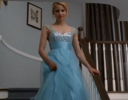 follow your dreams: I just love Glee's prom Quinn's dress