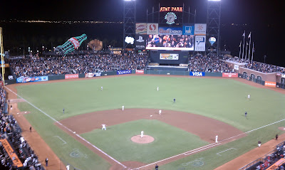 CAUGHT LOOKING: AT&T Park: Champion of the Sun