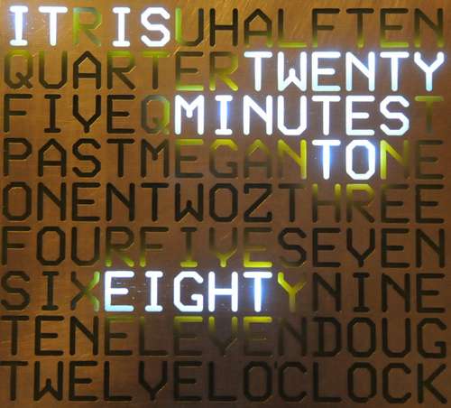 WORLD THOUGHTS: Word Clock (LATEST)