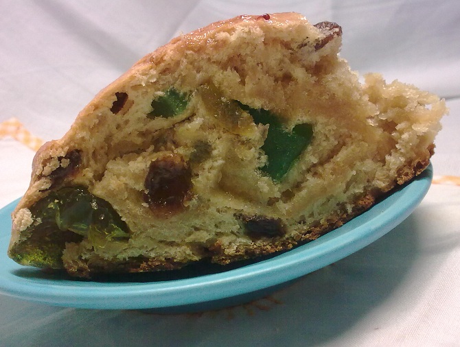 vegana y compañía: PAN DULCE DE FRUTAS