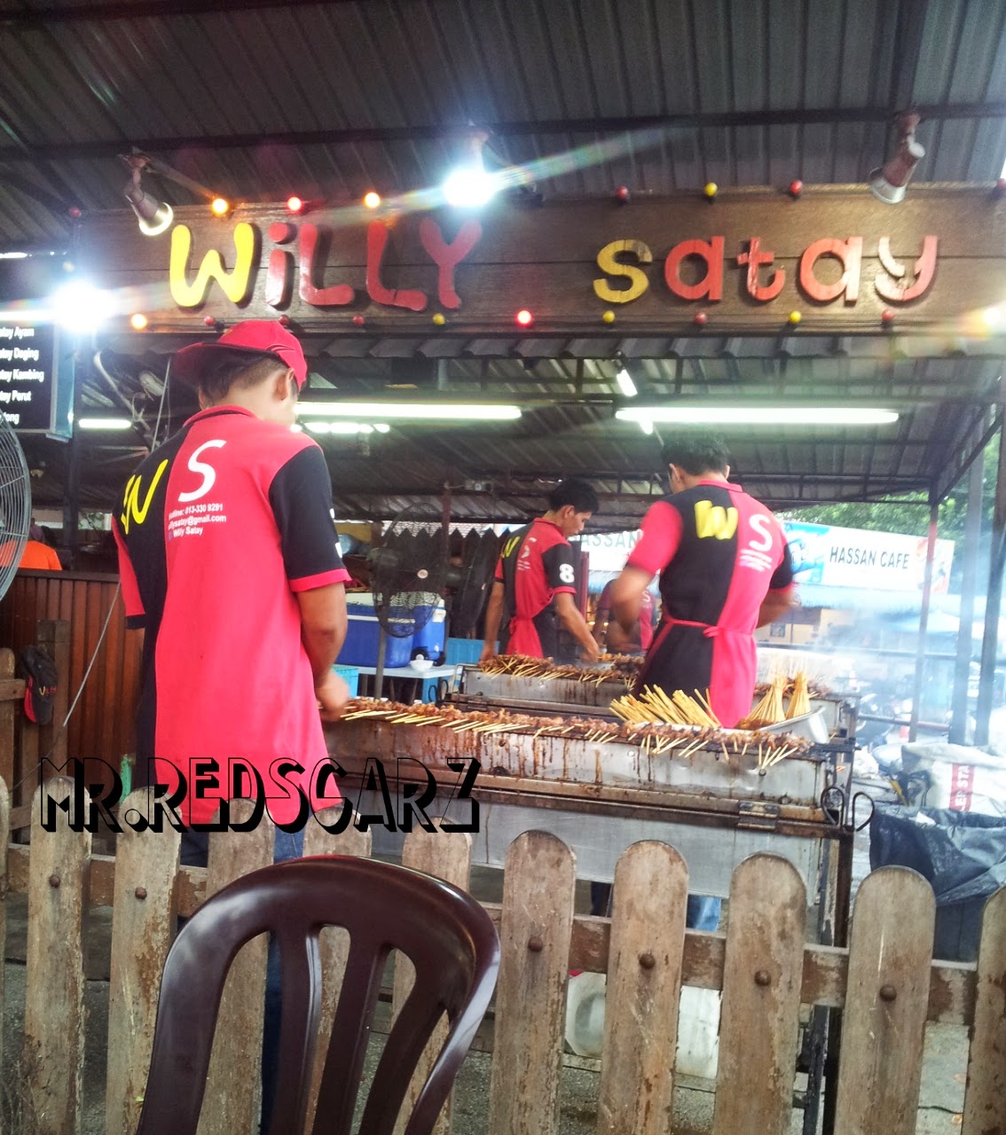 DAUS REDSCARZ: Satay Willy Kajang | Sungai Ramal Food Junction