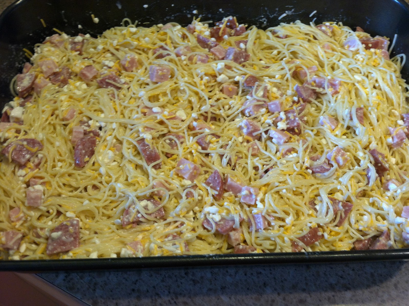 Aunt B's Favorites: 3 Meat Pasta