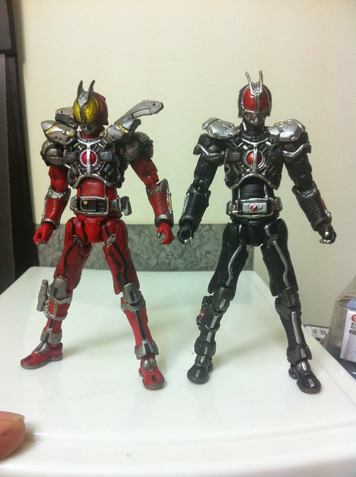 Kamen Rider World: Tutorial custom Kiwami Faiz Blaster Accel form yay!