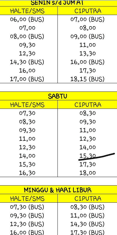 Jadwal Shuttle Summarecon Serpong Terbaru | ZN Collections Jadwal Shuttle Summarecon Serpong Terbaru | ZN Collections