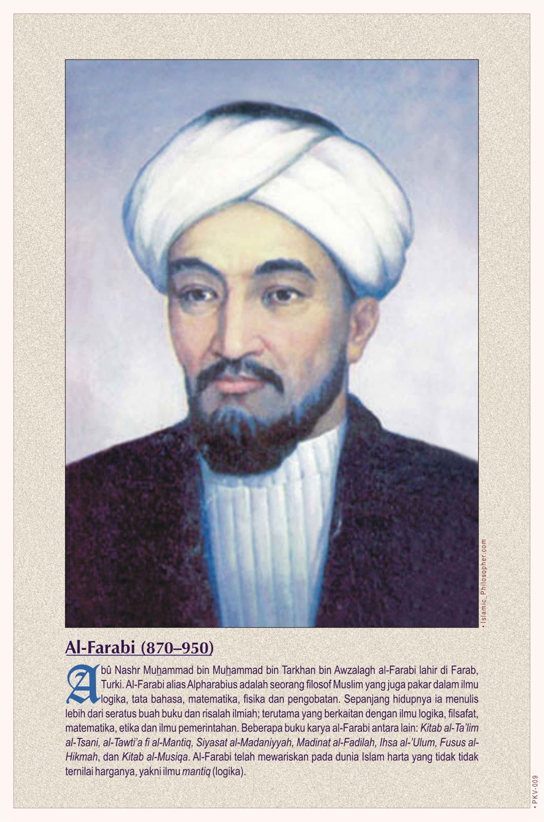 Arsip Ilmu Pengetahuan: AL-FARABI