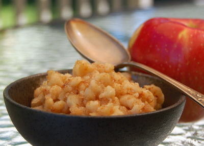 Beyond Salmon: Swiss Apple Spätzle (Spaetzle)