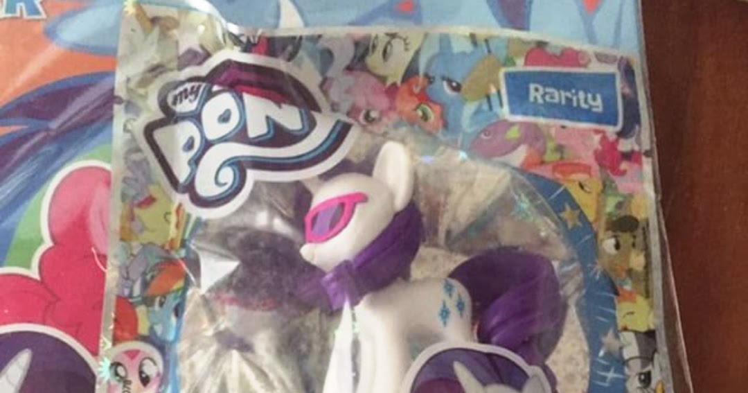 Rarity With Sunglasses Free With This Months Magazine | MLP Merch