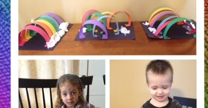 3-D Rainbow Craft