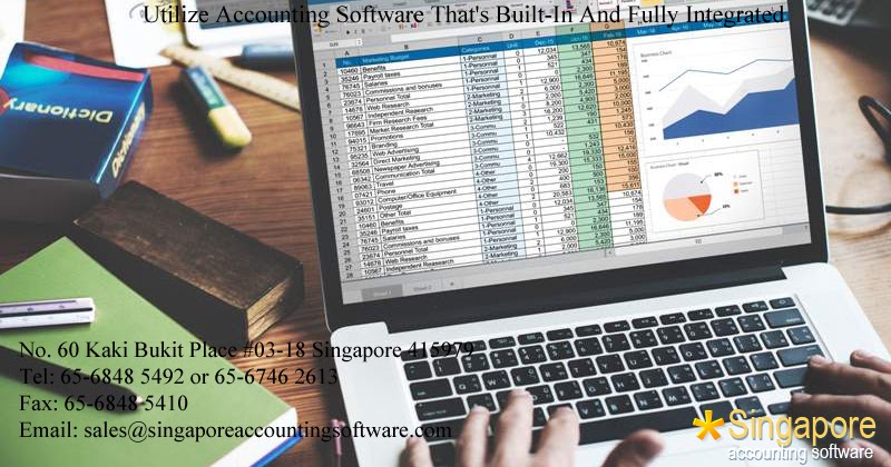 Utilize Accounting Software That's Built-In And Fully Integrated