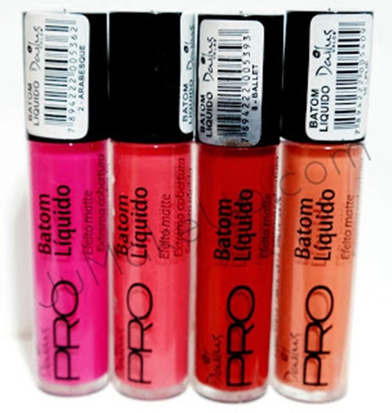 Batom líquido efeito matte (Dailus Color) JuMakeUp.com