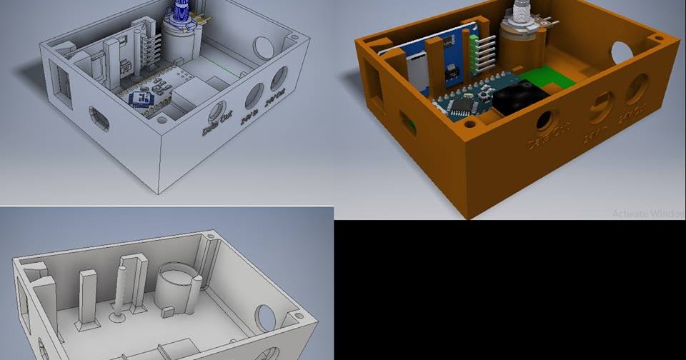 My DIY Projects: 3D printing electronic Enclosure