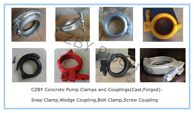 CZBY Concrete Pump Pipe Clamps and Couplings: Concrete Pump Pipe Clamps ...