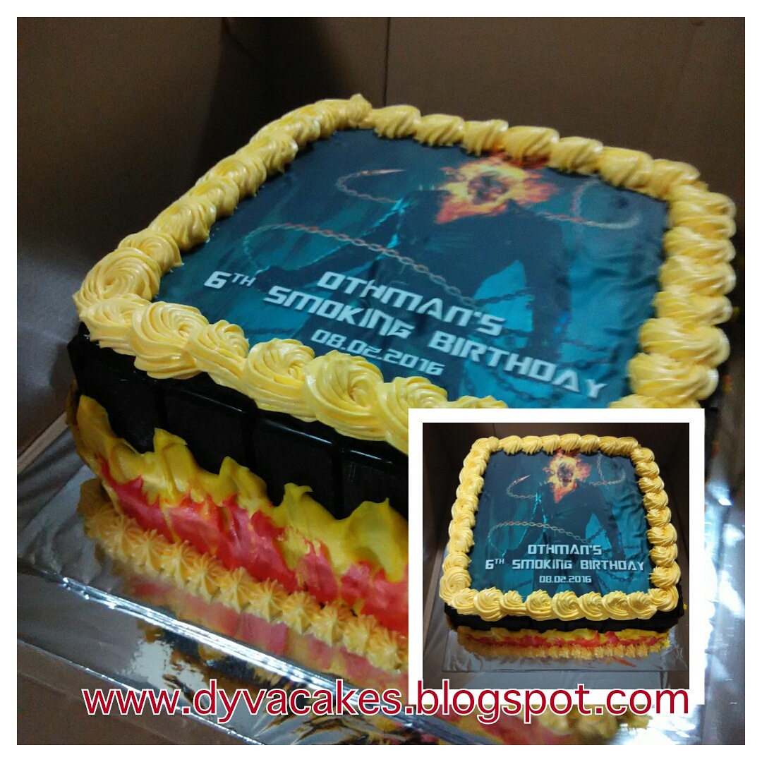 DyVa Cakes: Ghost Rider Birthday Cake