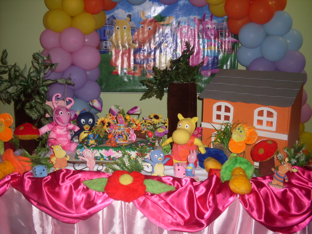 Catiflor Art's: FESTA BACKYARDIGANS