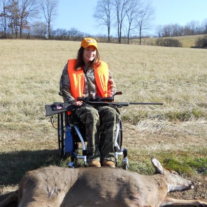 Marian's Hunting Stories, etc., etc., etc...: Dawn's First Doe!