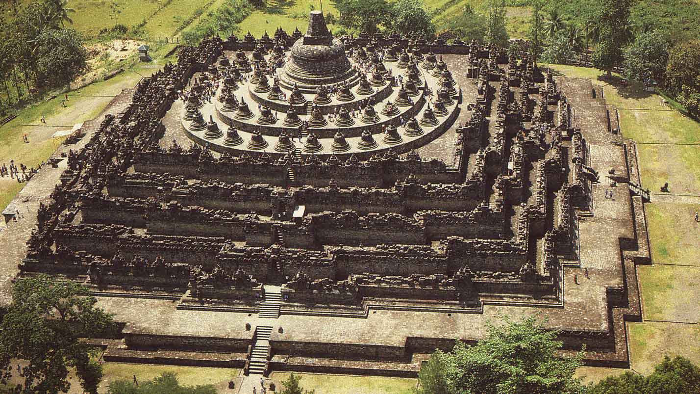 วัดบุโรพุทโธ (Borobudur) อินโดนีเซีย - Belajar bersama | ศึกษาไปด้วยกัน
