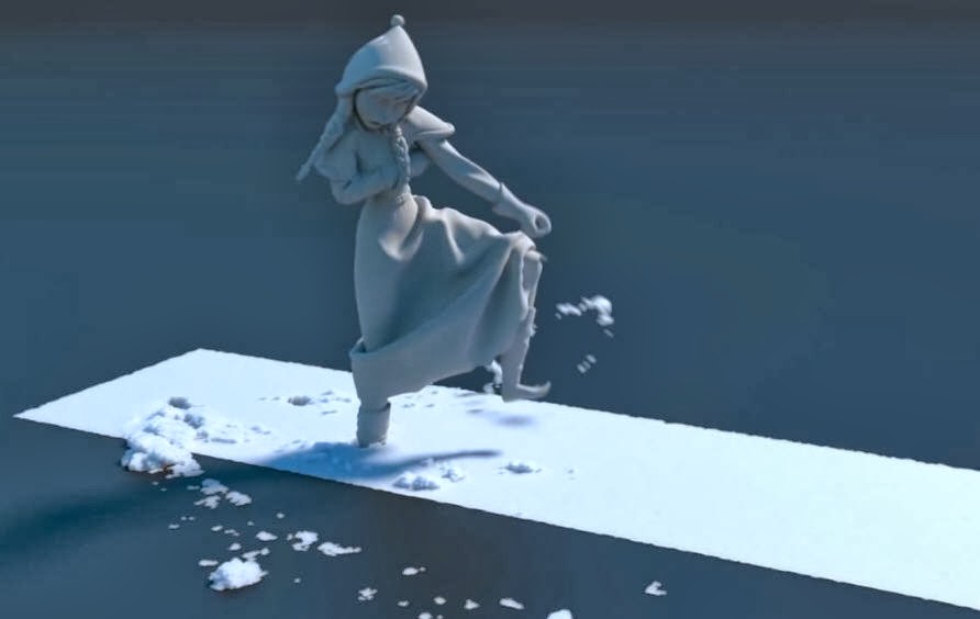 Disney’s Frozen Snow Simulation | Computer Graphics Daily News