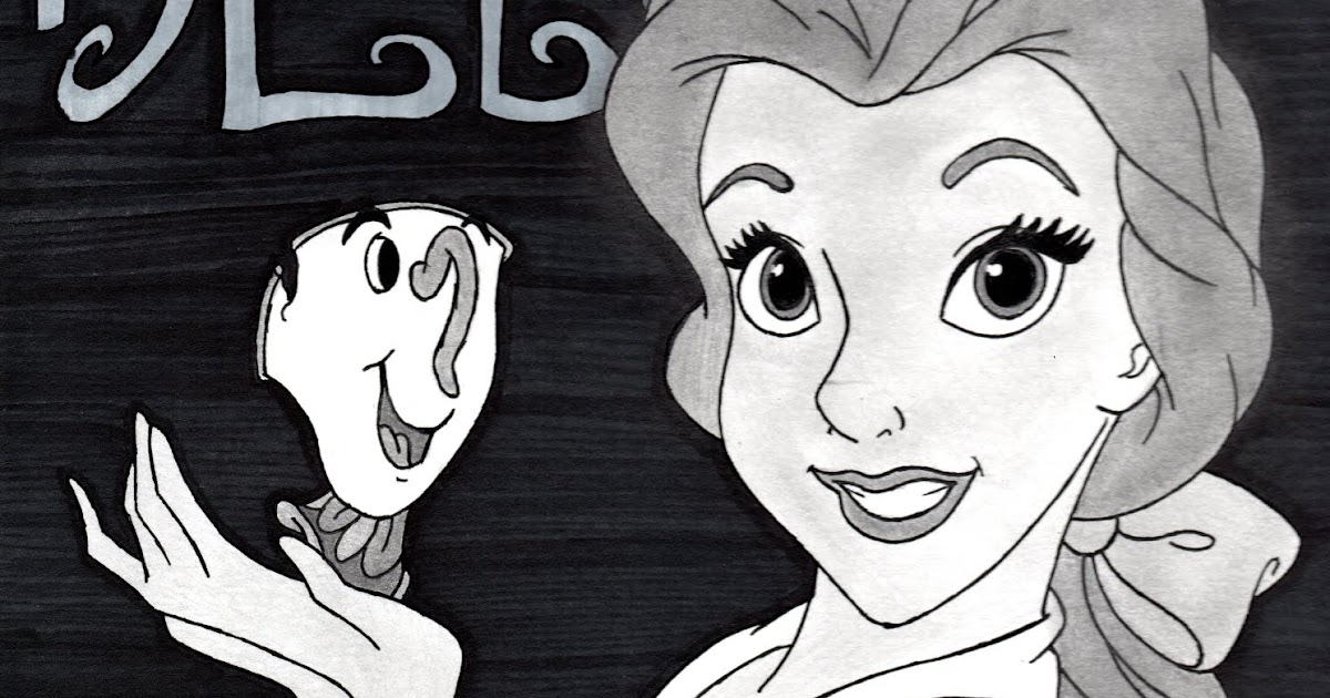 Once a Day Art: Belle & Chip