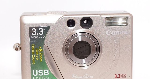 書き溜め space: Canon PowerShot S20