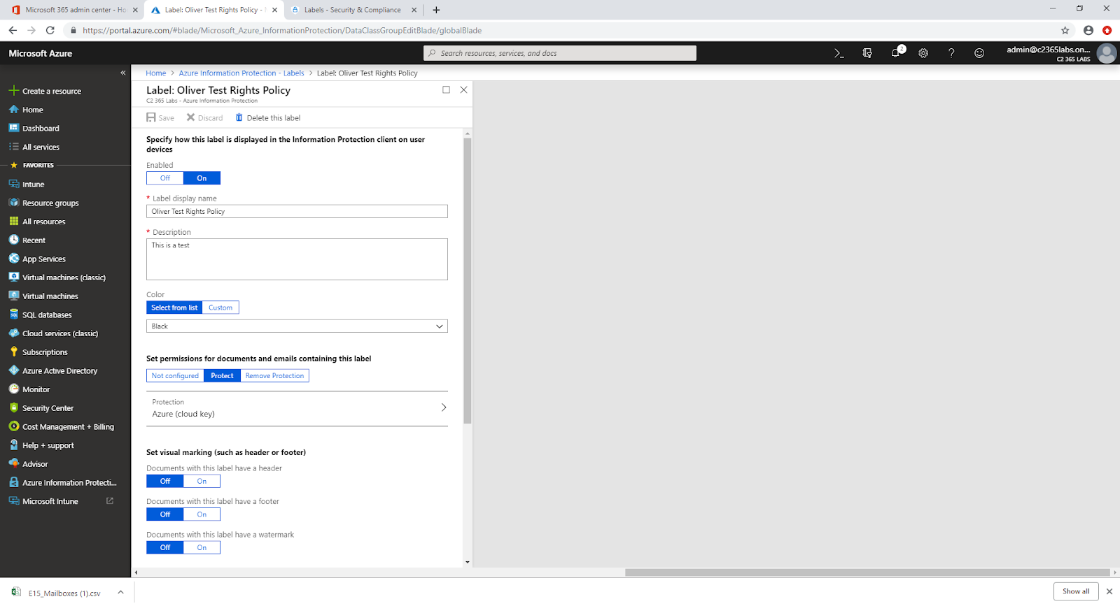 Wave16.com: Enabling Azure Information Protection Unified Labelling Preview