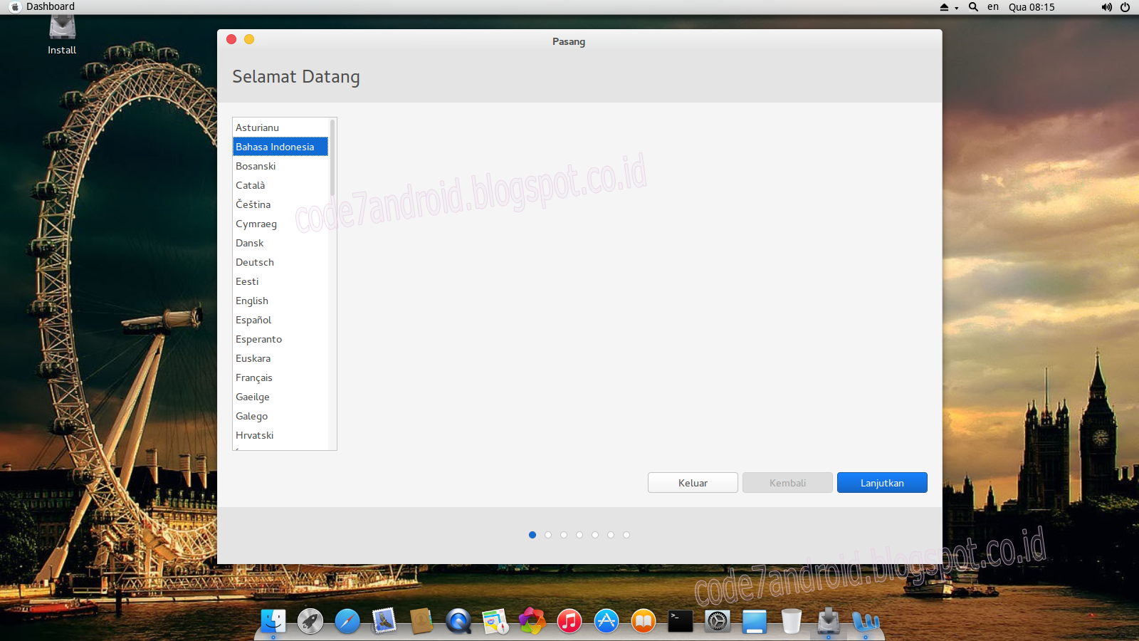 Tutorial Install Os Gmac Linux Ubuntu ( Os linux dengan tampilan Mac ...