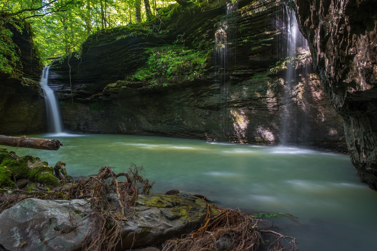 Rick's Hiking Blog: Little Cow Creek swimming holes, Car Wash Falls ...