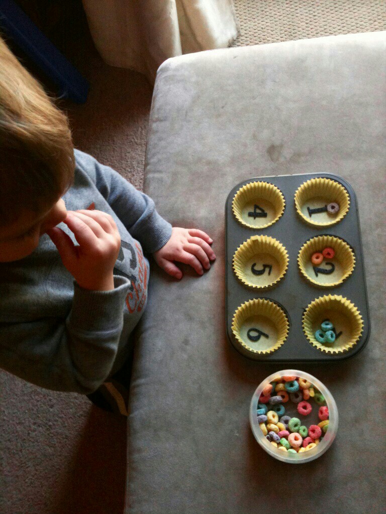 For the Love of Learning: DIY Counting Activity - Simple & Educational