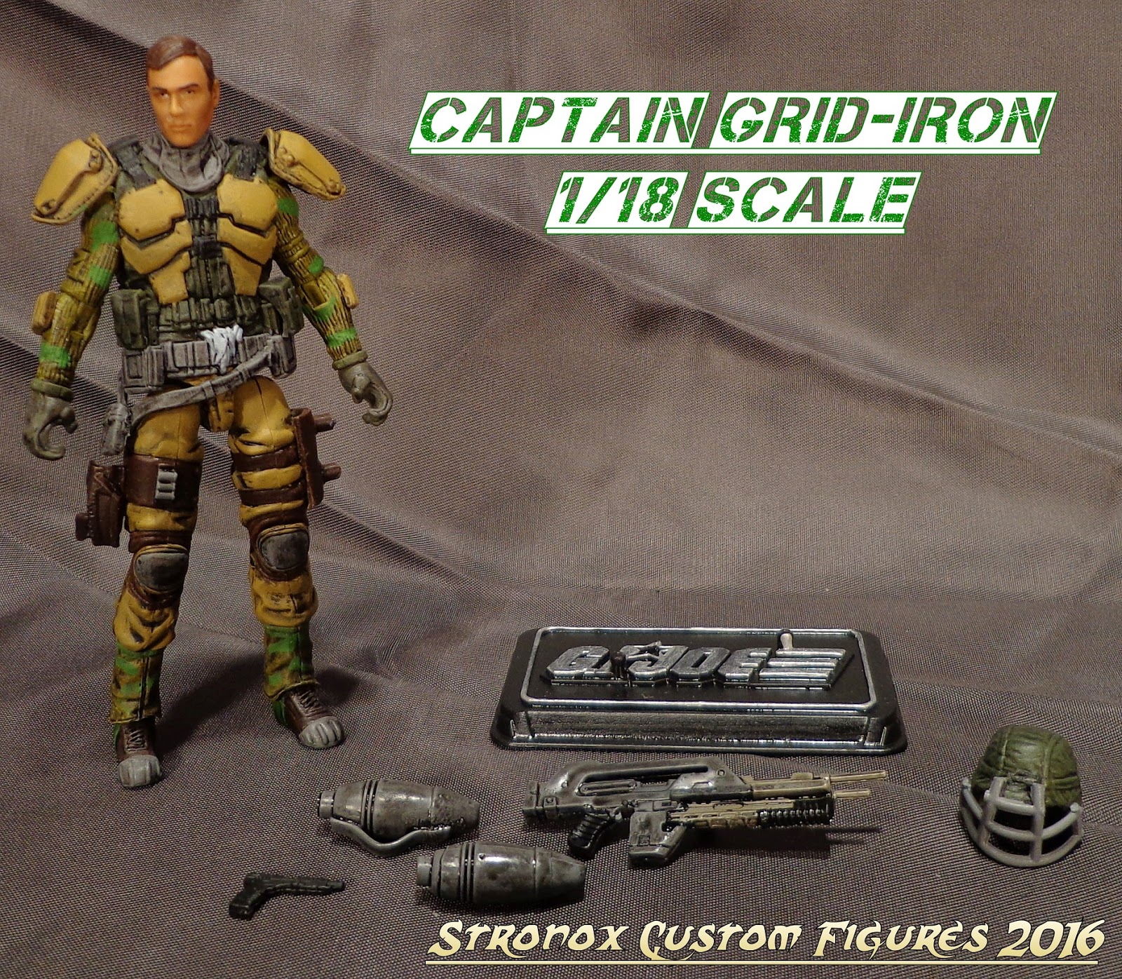 Stronox Custom Figures: GI Joe: Captain Grid-Iron