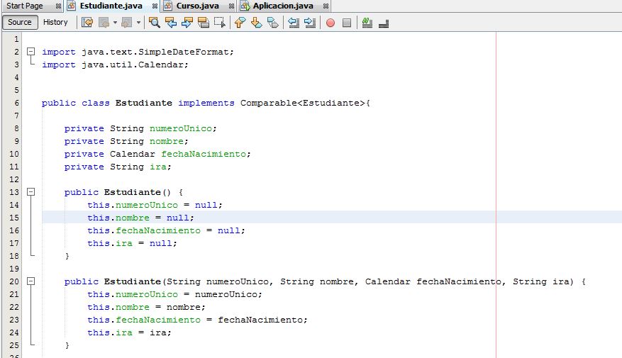 PROGRAMACIÓN ORIENTADA A OBJETOS: Ordenamiento en java