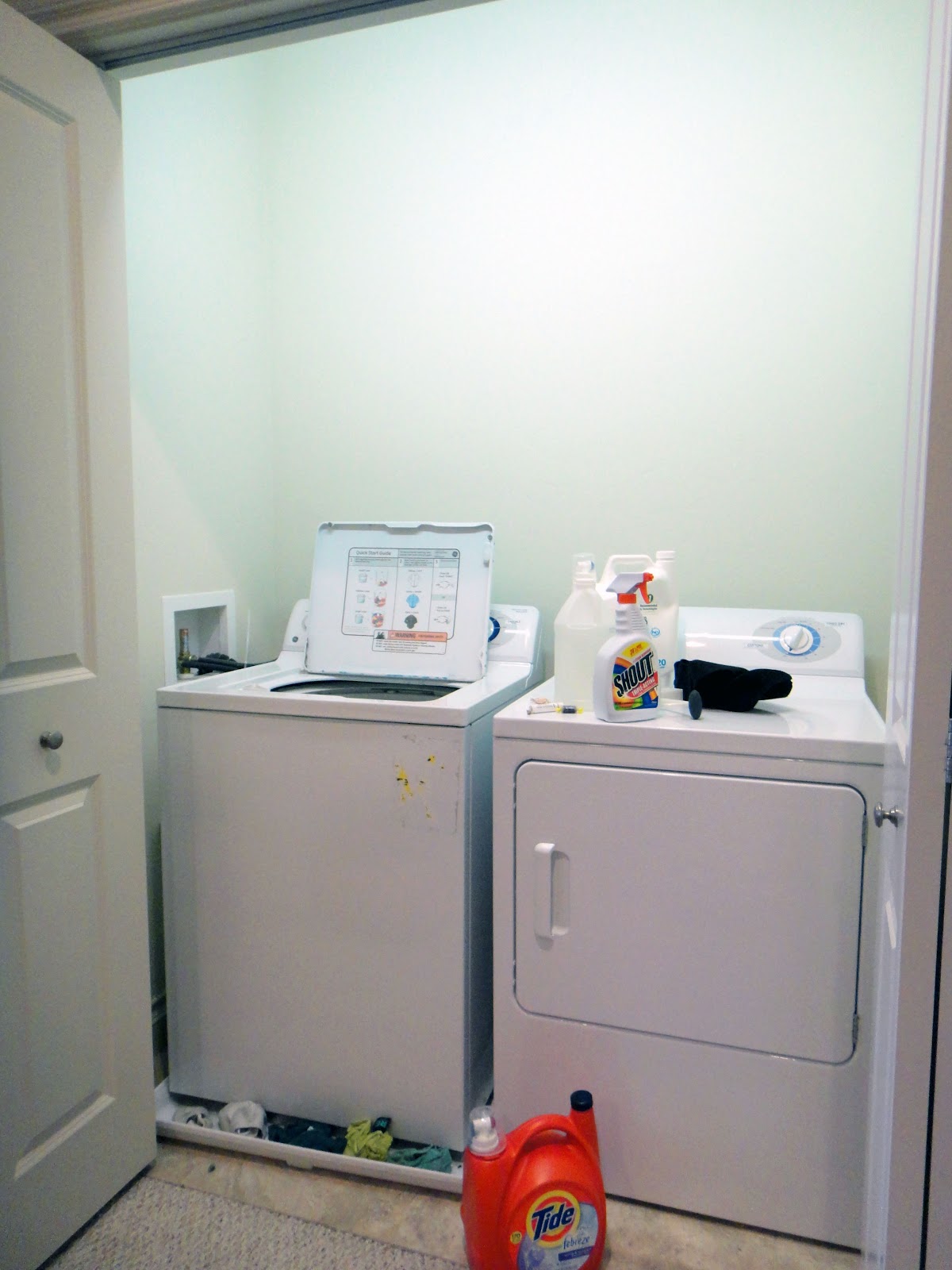 Laundry & Linen Closet Project