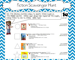 The Book Bug: Teaching the Fiction Sections in My Media Center