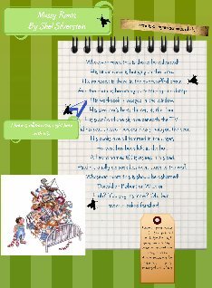 Poems: Messy Room by Shel Silverstein