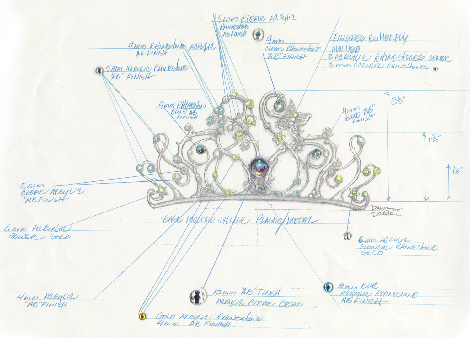 dawn saldain: Costume Designs